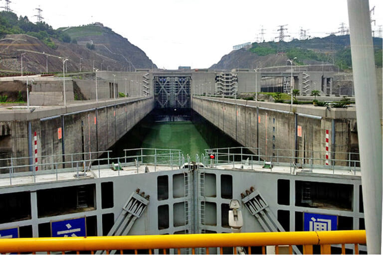 Ship Locks Construction, Three Gorges Dam Ship Locks