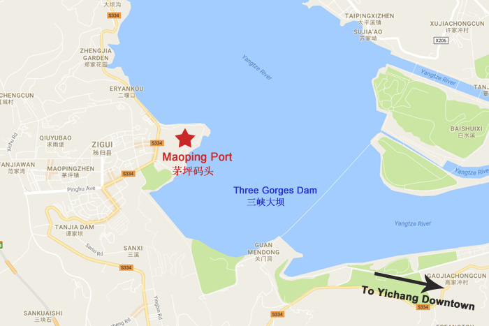 Yichang Maoping Port for Yangtze River Cruise